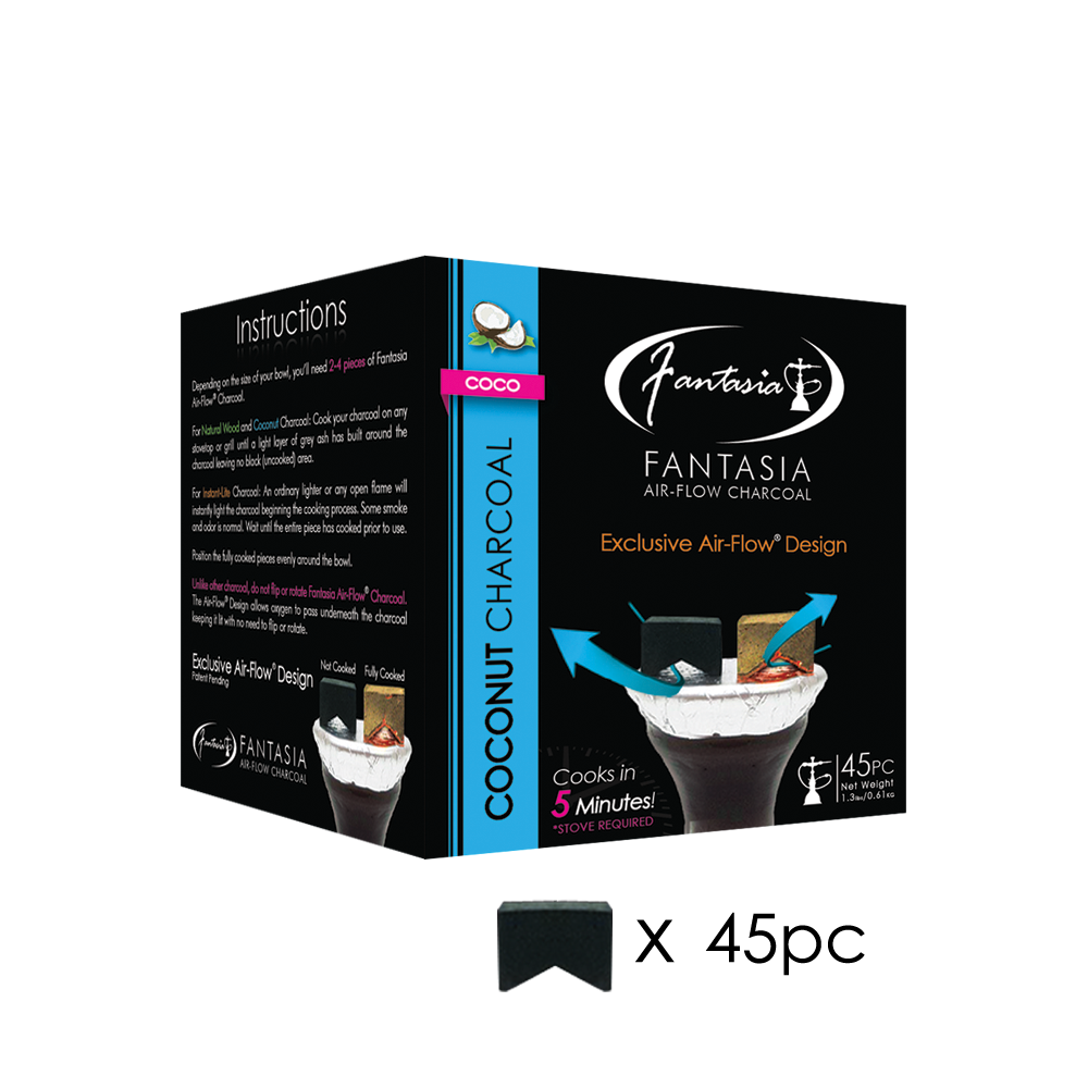 Fantasia Air-Flow Charcoal – 5StarHookah