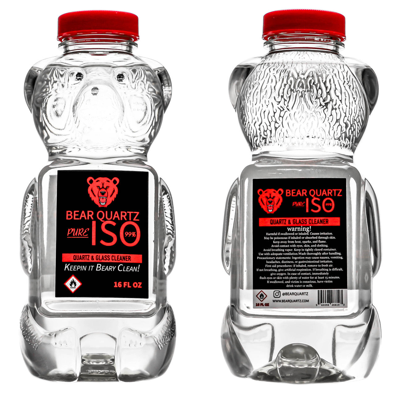 Bear Quartz ISO glass cleaner – 5StarHookah