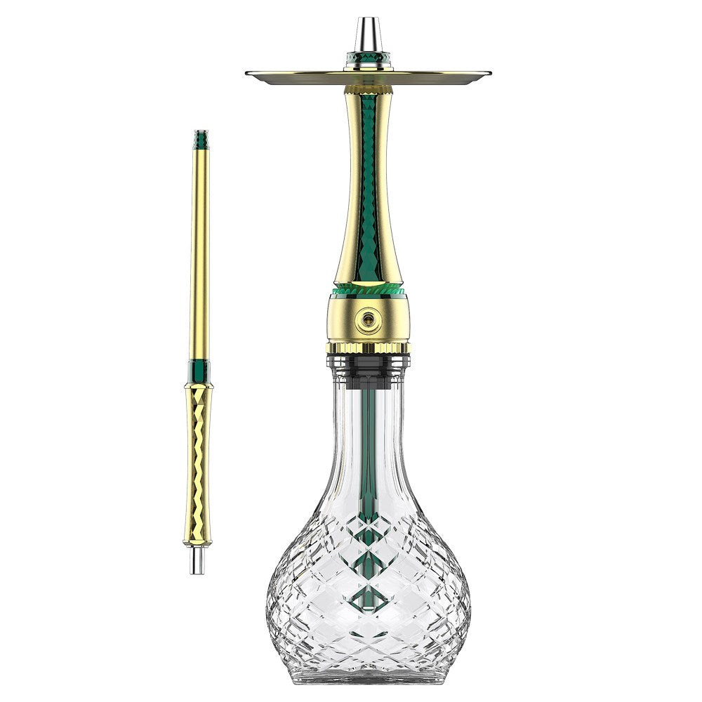 MAXX Royal Emerald Gold Hookah – 5StarHookah