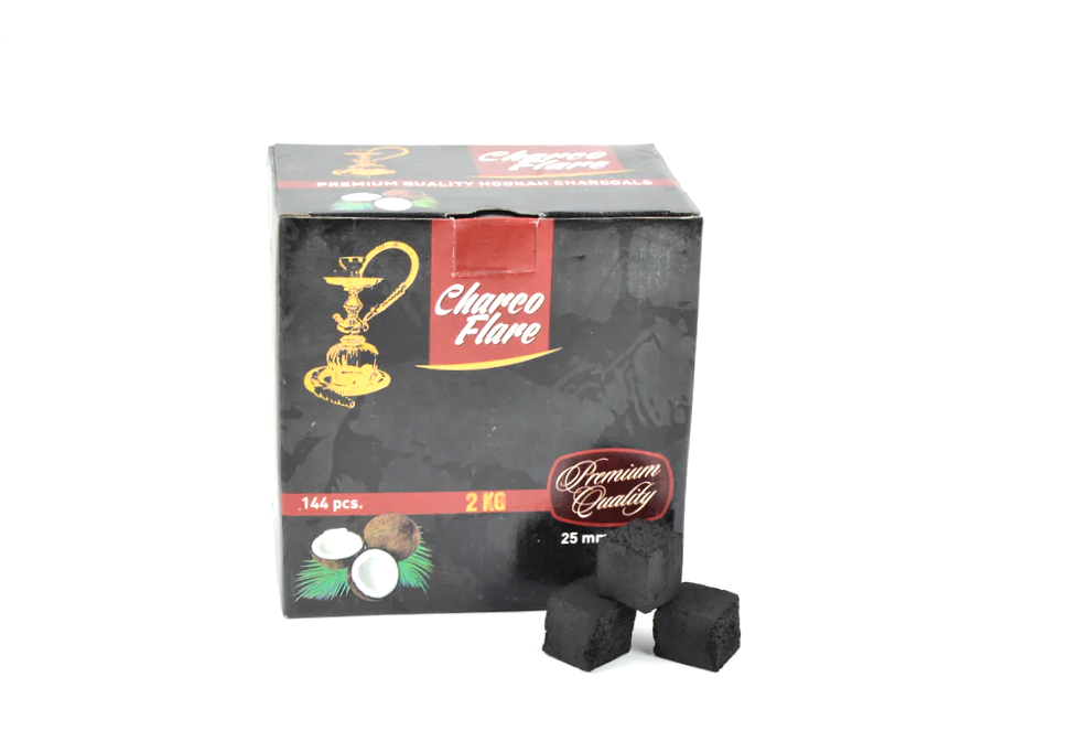 Charco Flare 144pc (Cube) – 5StarHookah